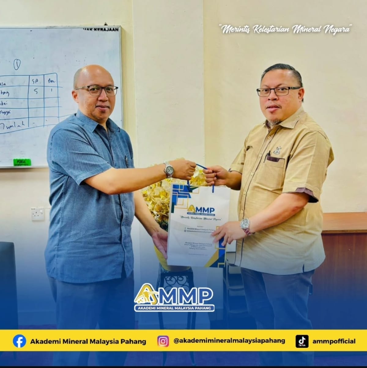Perjumpaan Akademi Mineral Malaysia Pahang (AMMP) bersama Mantan ...