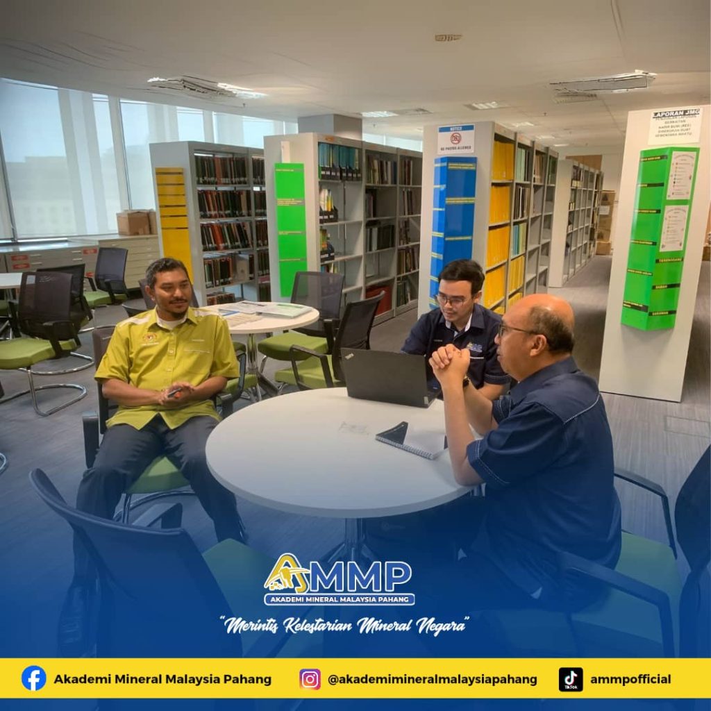 Lawatan ke Perpustakaan Jabatan Mineral dan Geosains, (JMG) Putrajaya ...
